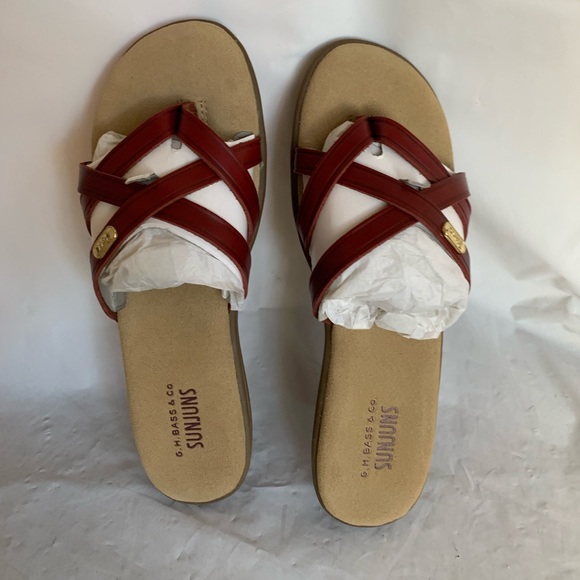 G.H. Bass & Co. | Shoes | G H Bass Nib Sandals Sunjuns Sharon Cinnamon ...